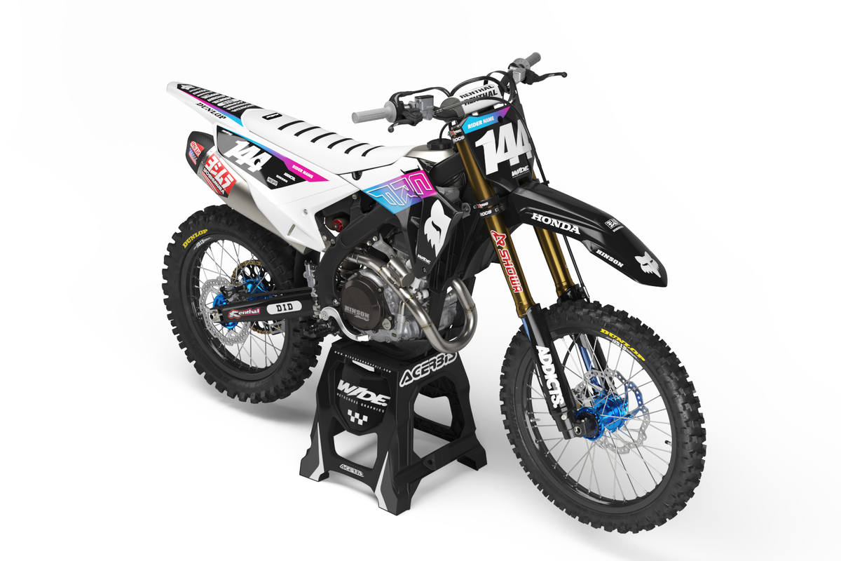 STADIUM BLUE & PINK - HONDA FULL GRAPHICS KIT – WIDEOPENGRAPHIX