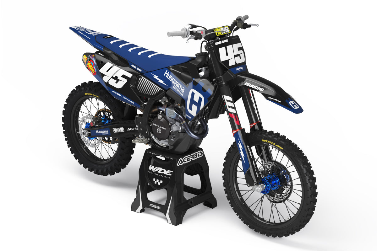 DREAM BLUE - HUSQVARNA FULL GRAPHICS KIT – WIDEOPENGRAPHIX