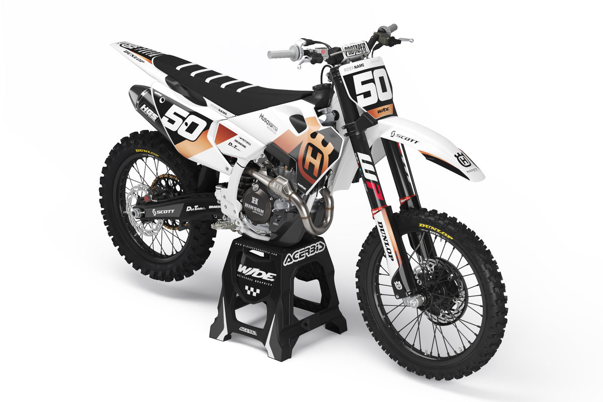 RUSH COPPER - HUSQVARNA FULL GRAPHICS KIT – WIDEOPENGRAPHIX