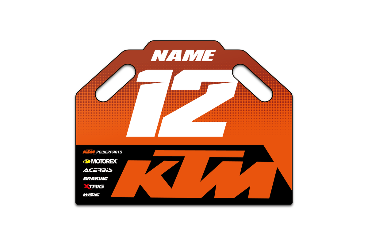KTM SLIT - PITBOARD – WIDEOPENGRAPHIX