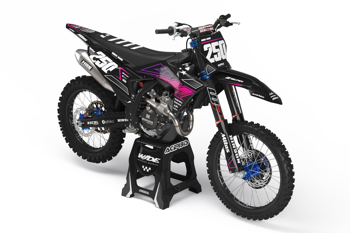TRAX PINK - KTM FULL GRAPHICS KIT – WIDEOPENGRAPHIX
