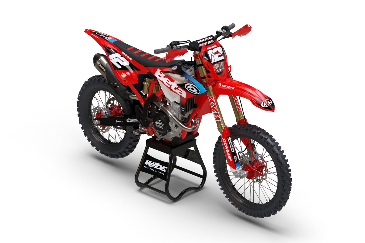 FORCE - BLACK & BLUE - BETA FULL GRAPHICS KIT – WIDEOPENGRAPHIX