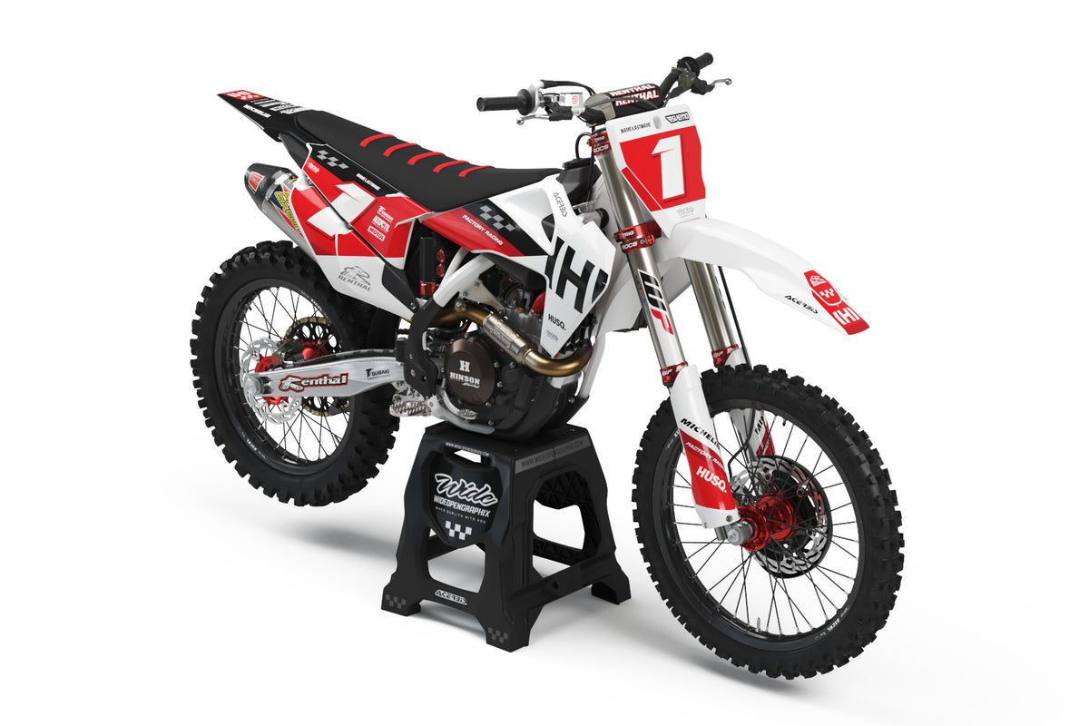 ELITE RED - HUSQVARNA FULL GRAPHICS KIT – WIDEOPENGRAPHIX