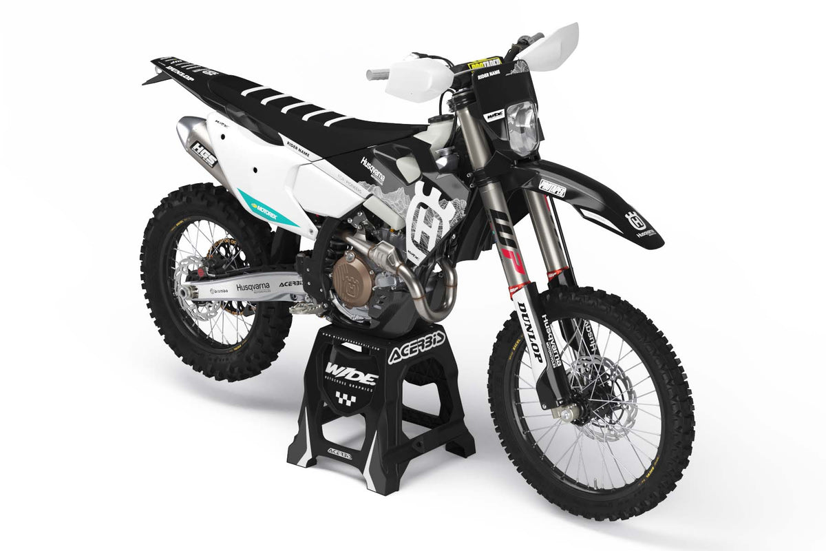 PRO BLACK - HUSQVARNA FULL GRAPHICS KIT – WIDEOPENGRAPHIX