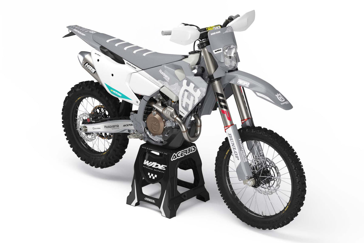 PRO GRAY - HUSQVARNA FULL GRAPHICS KIT – WIDEOPENGRAPHIX