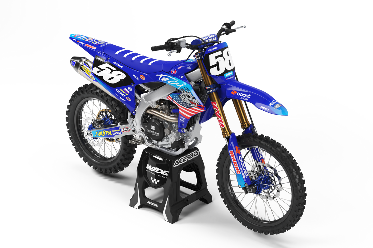 TROY AMERICA EDITION - YAMAHA FULL GRAPHICS KIT – WIDEOPENGRAPHIX