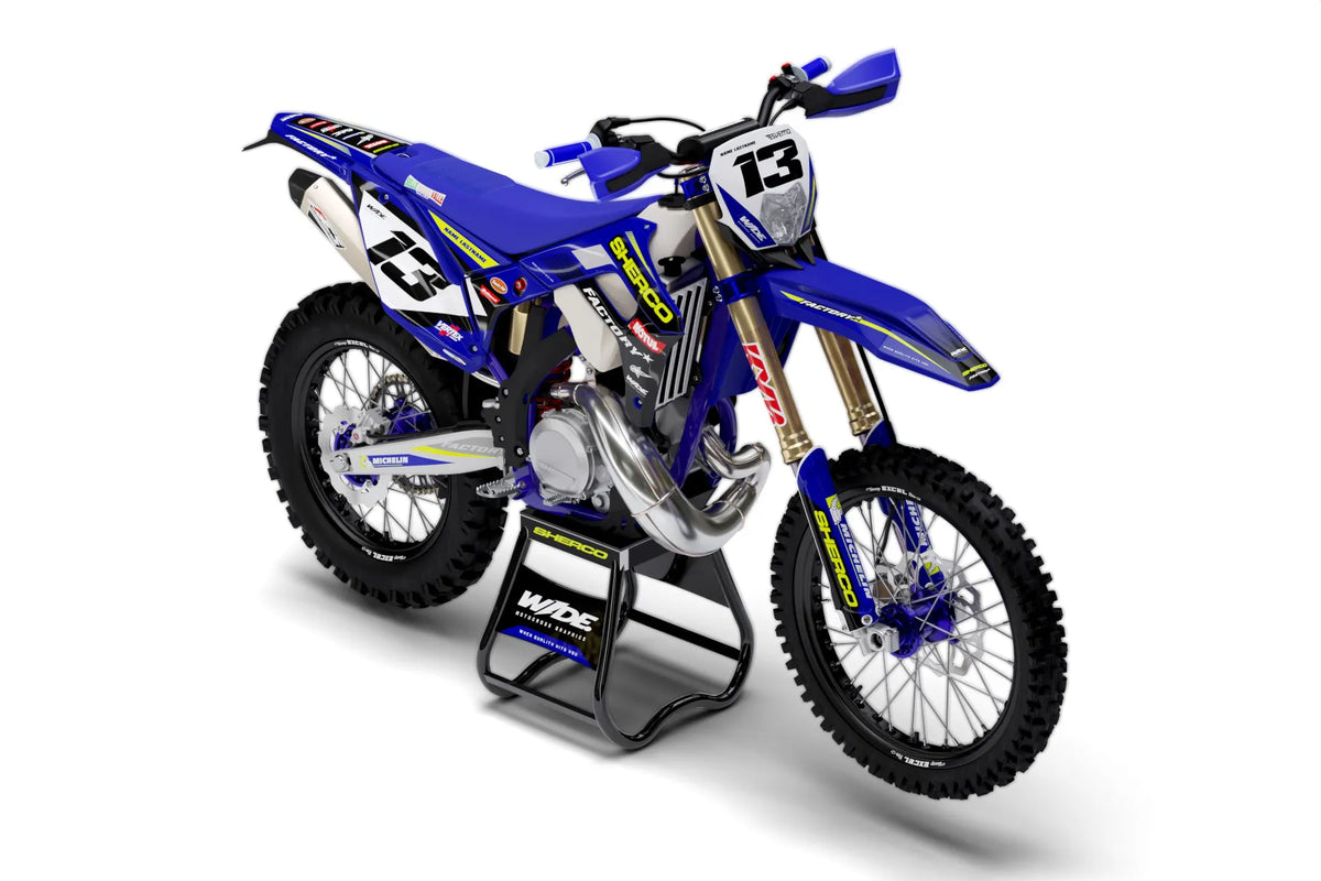 FACTORY V1 - SHERCO FULL GRAPHICS KIT – WIDEOPENGRAPHIX