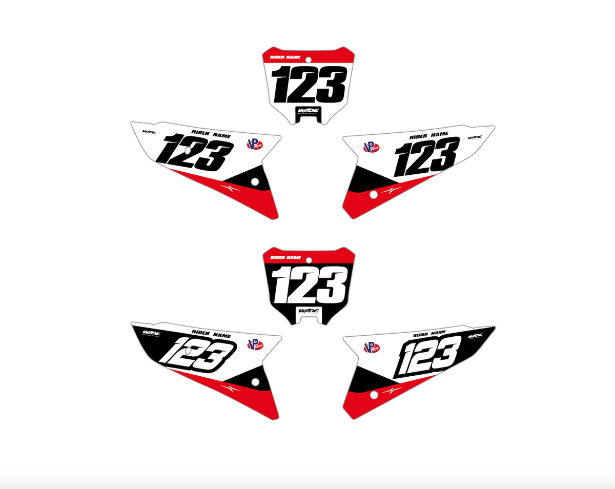 V2 - RACE - HONDA NUMBERPLATES – WIDEOPENGRAPHIX