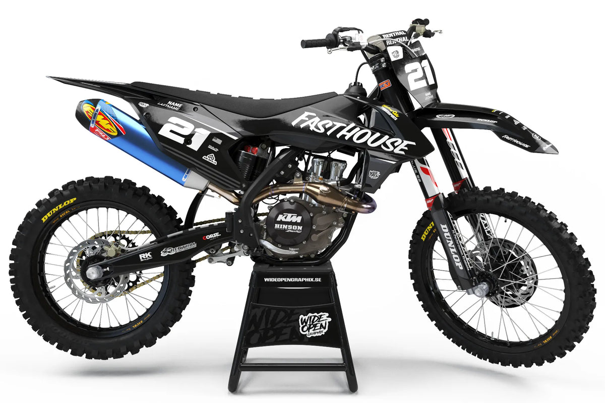 FAST - KTM FULL GRAPHICS KIT – WIDEOPENGRAPHIX