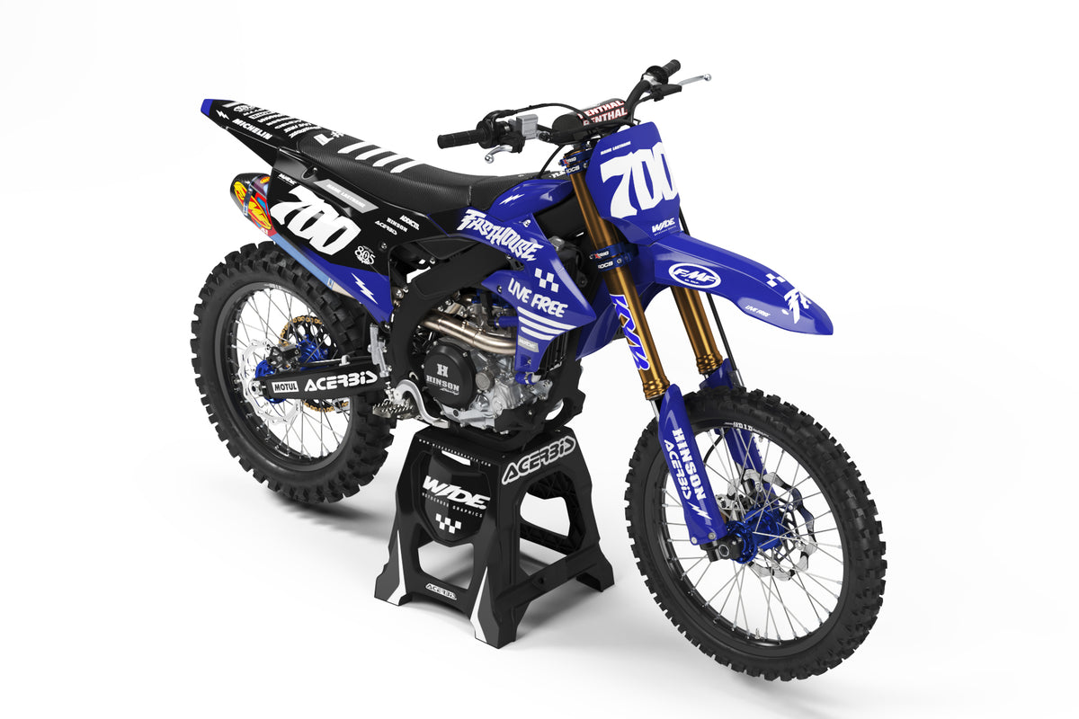 LIVE FREE BLUE - YAMAHA FULL GRAPHICS KIT – WIDEOPENGRAPHIX