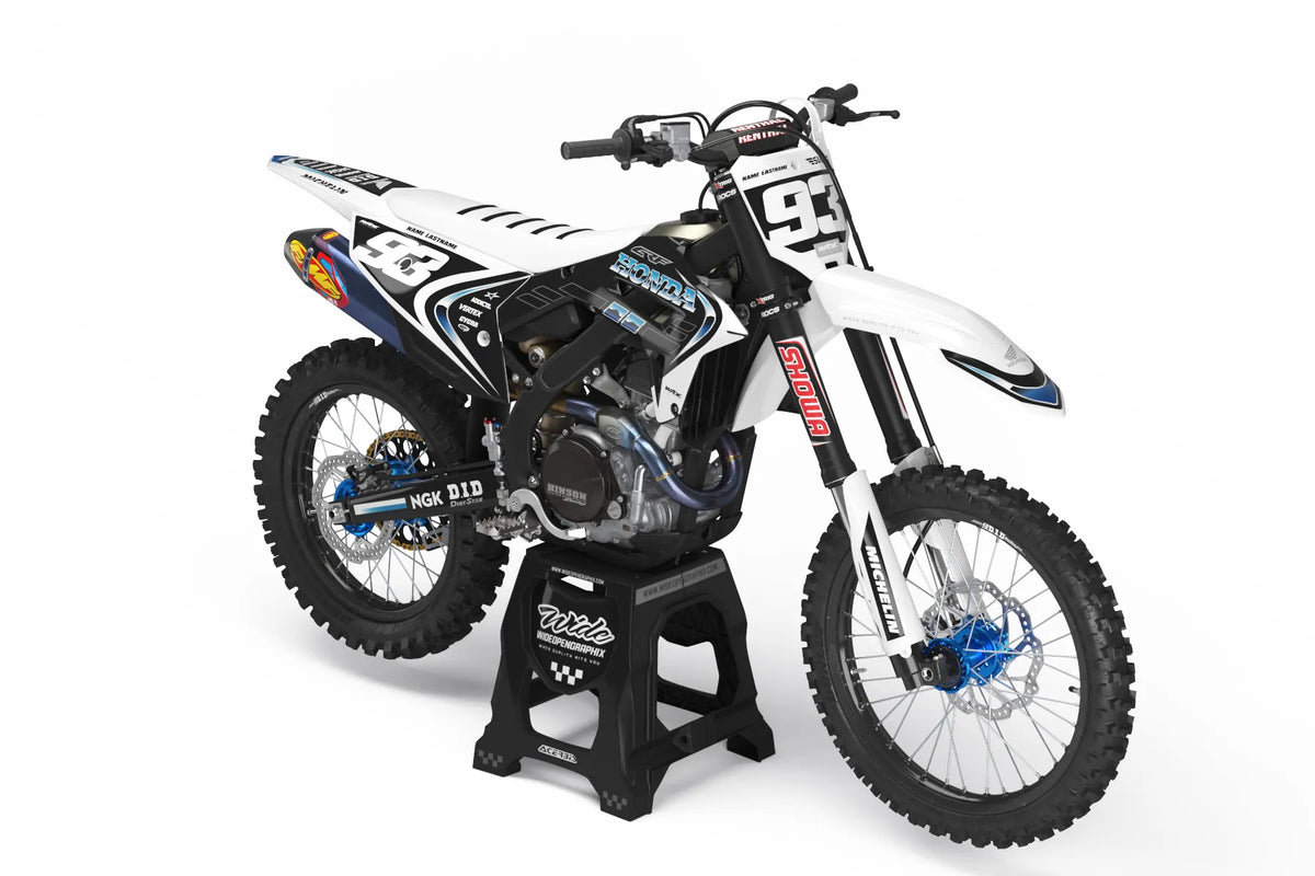 STEEL WHITE - HONDA FULL GRAPHICS KIT – WIDEOPENGRAPHIX