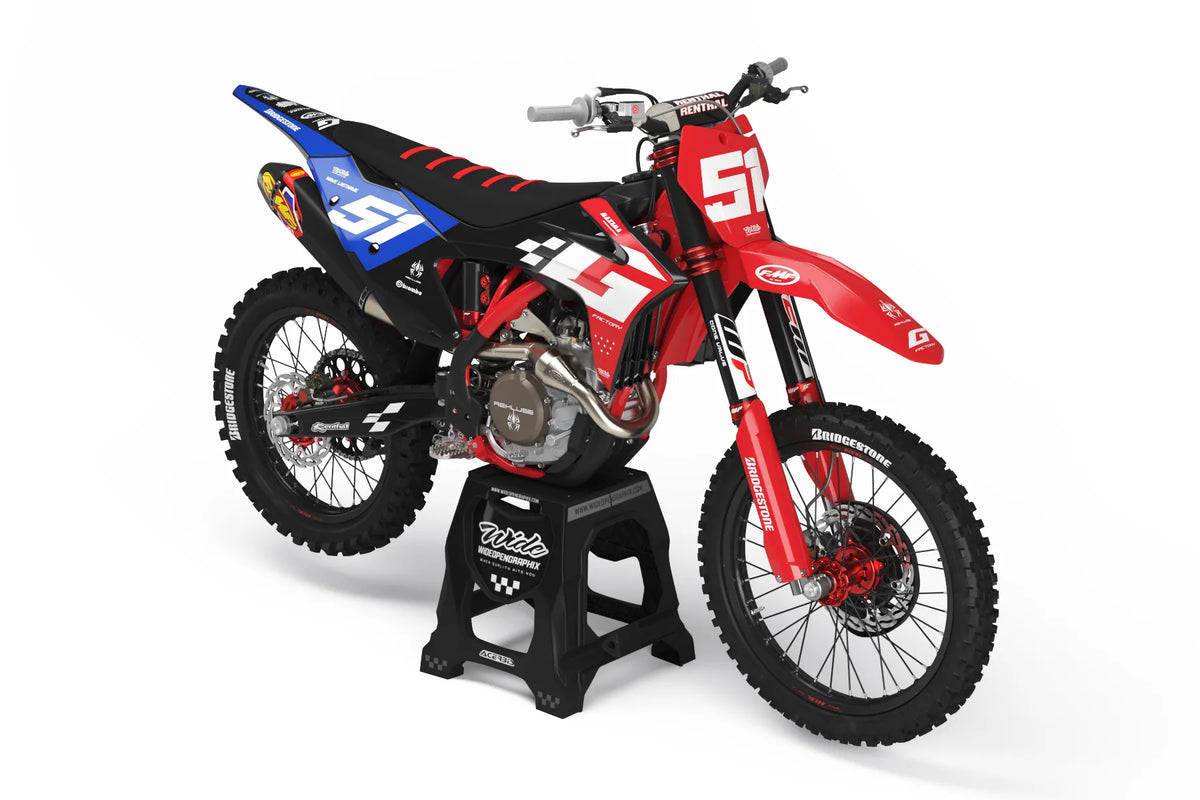 SAINT BLUE - GASGAS FULL GRAPHICS KIT – WIDEOPENGRAPHIX