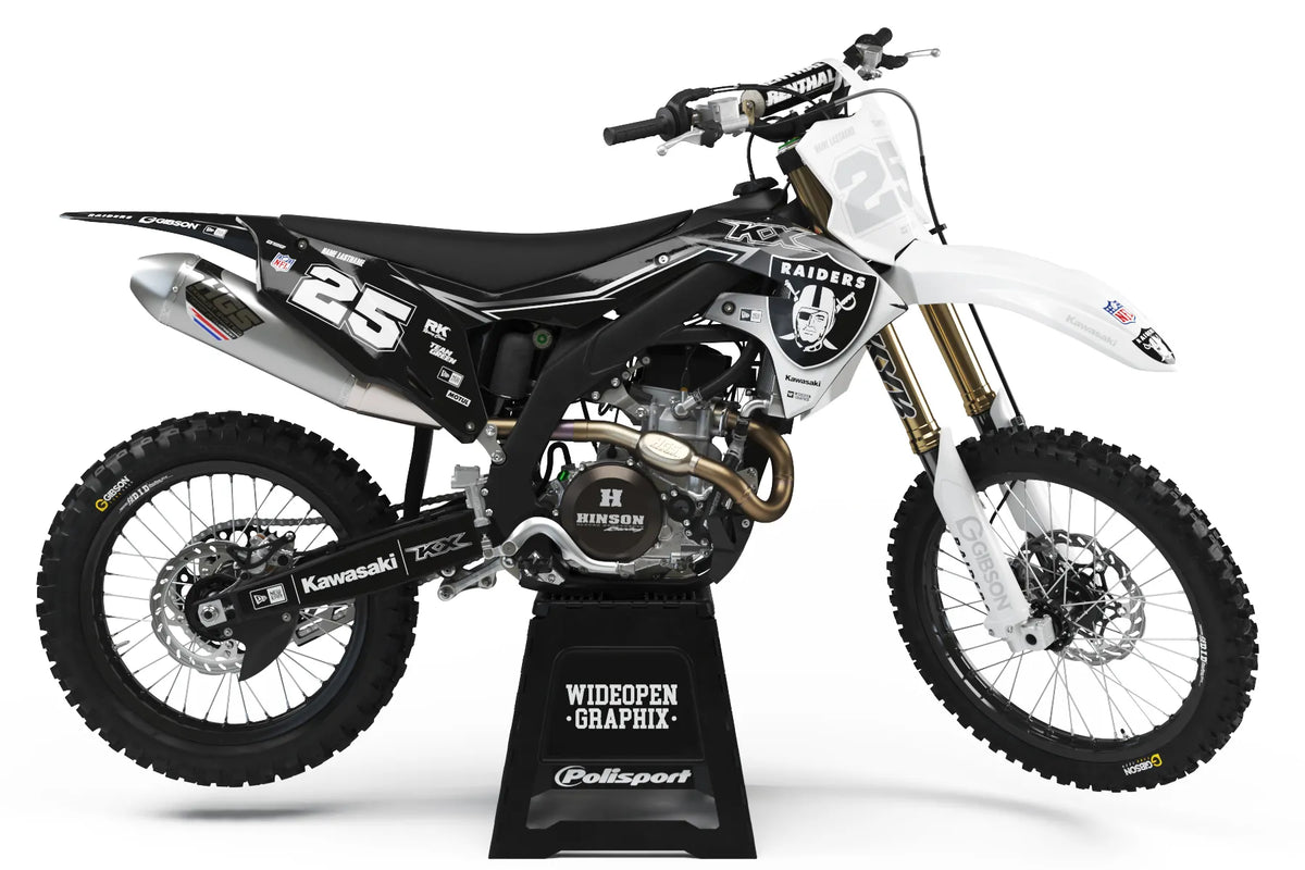 RAIDERS EDITION - KAWASAKI FULL GRAPHICS KIT – WIDEOPENGRAPHIX