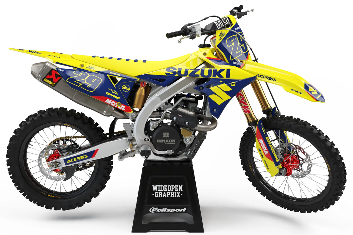 REAL YELLOW & BLUE - SUZUKI FULL GRAPHICS KIT – WIDEOPENGRAPHIX