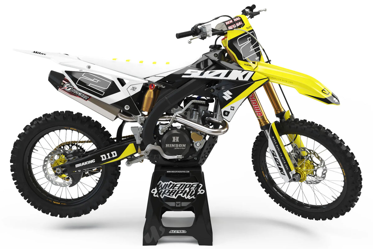 VELOCITY WHITE - SUZUKI FULL GRAPHICS KIT – WIDEOPENGRAPHIX