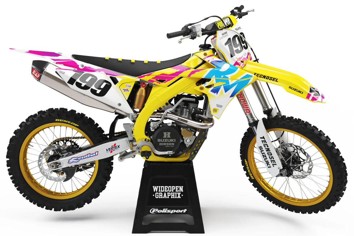 RETRO - SUZUKI FULL GRAPHICS KIT – WIDEOPENGRAPHIX