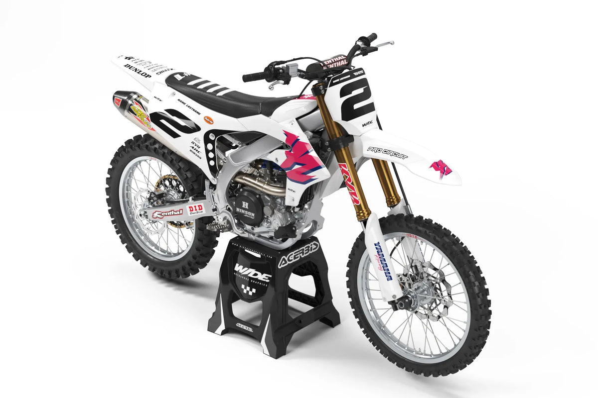 90's WHITE - YAMAHA FULL GRAPHICS KIT – WIDEOPENGRAPHIX