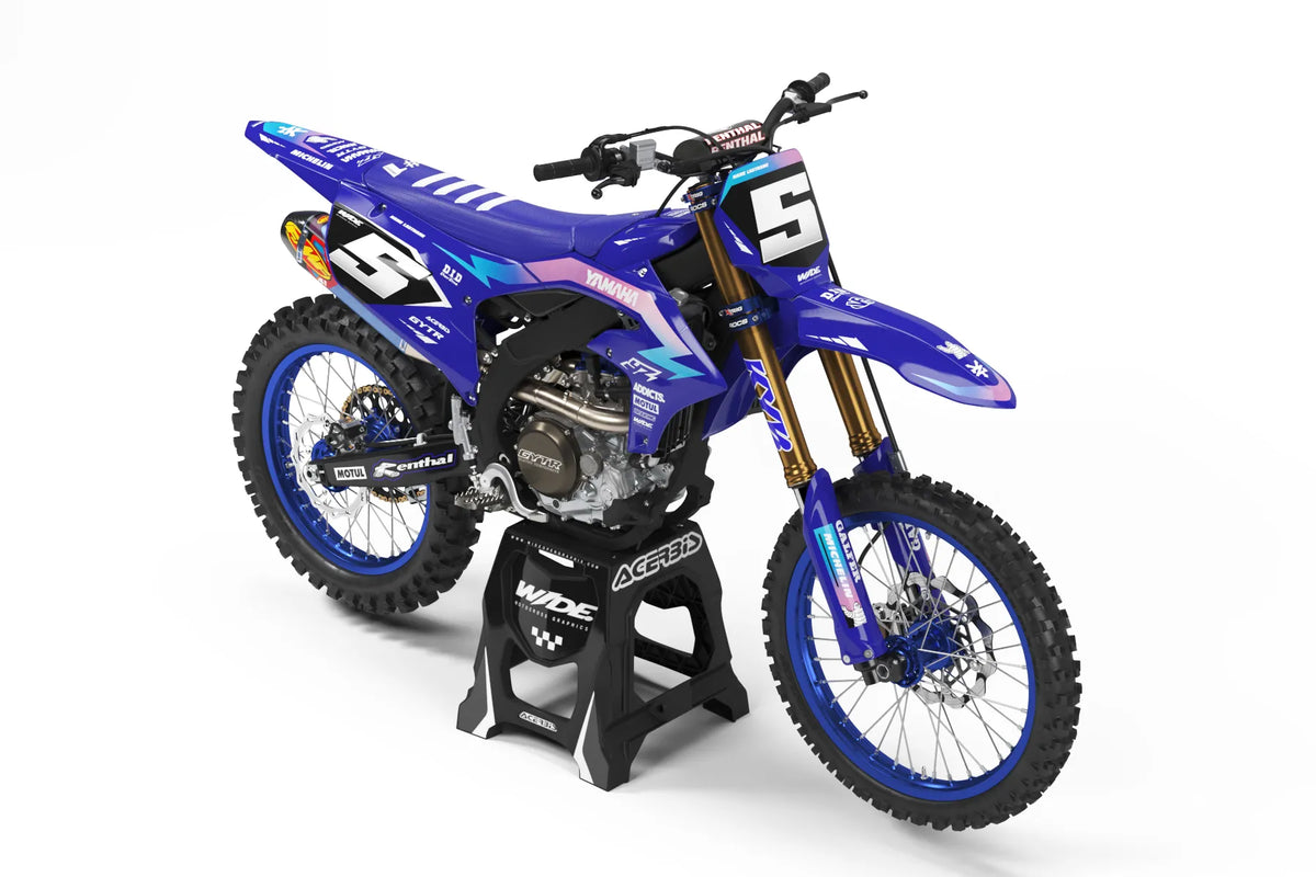 VIBRANT BLUE - YAMAHA FULL GRAPHICS KIT – WIDEOPENGRAPHIX